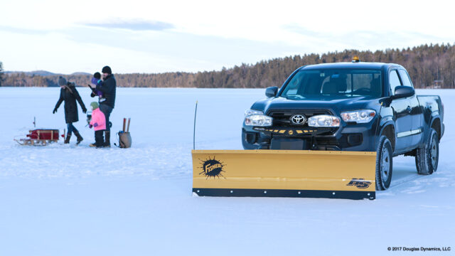 HS Compact Straight Blade Snow Plow | FISHER®