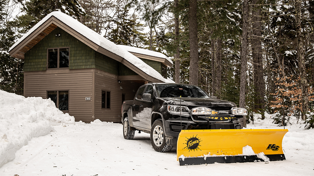 HS Compact Straight Blade Snow Plow | FISHER®