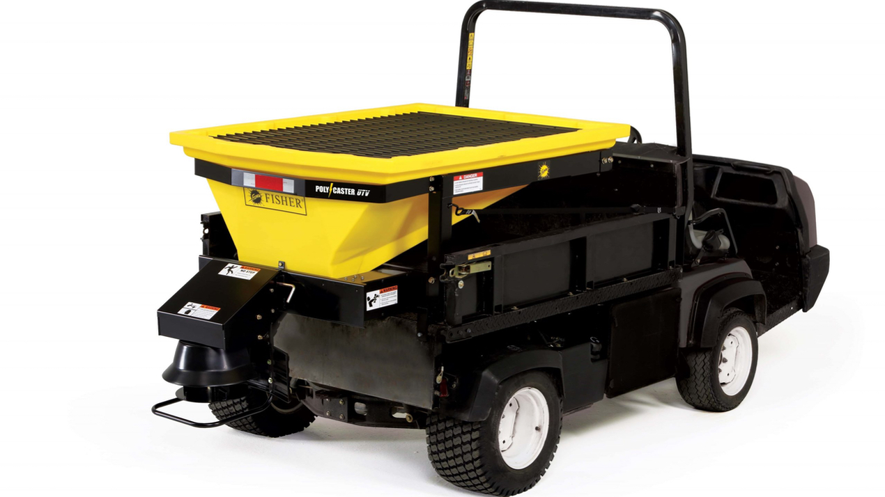 POLY-CASTER™ UTV Hopper Spreader | FISHER®
