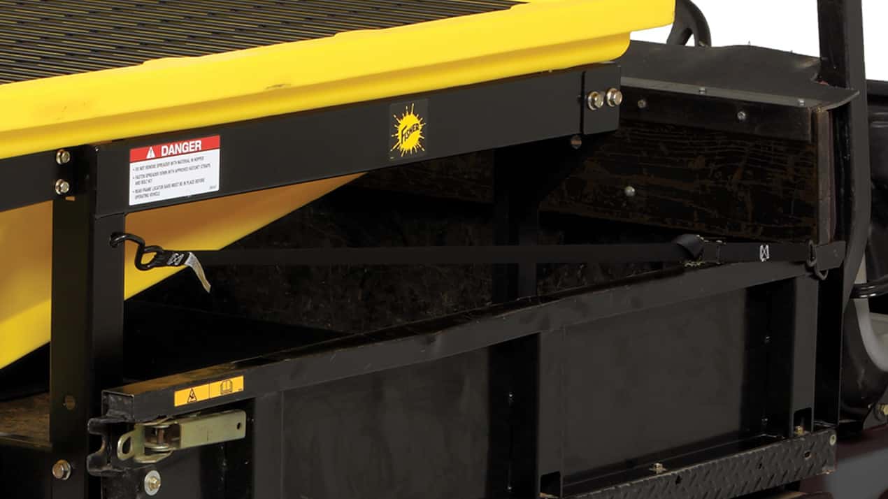 POLY-CASTER™ UTV Hopper Spreader | FISHER®