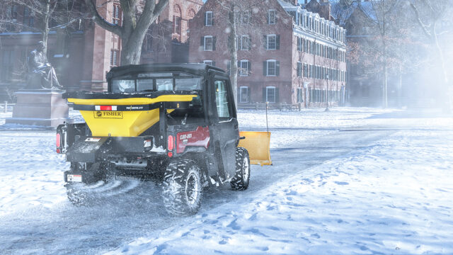 POLY-CASTER™ UTV Hopper Spreader | FISHER®