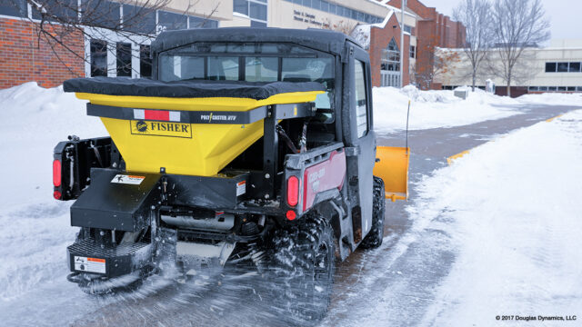 POLY-CASTER™ UTV Hopper Spreader | FISHER®