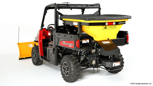 POLY-CASTER™ UTV Hopper Spreader | FISHER®