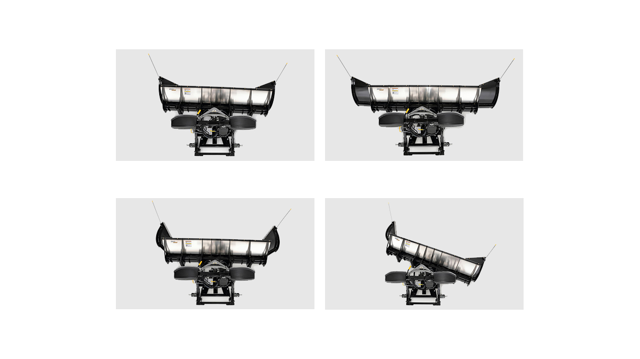 XLS™ Winged Plow | Independent Plow Wing Control | FISHER®