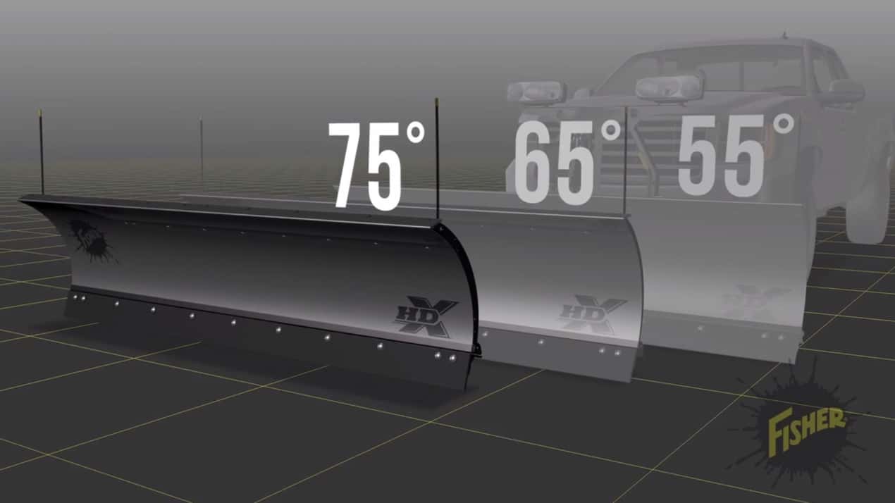 HDX™ Stainless Snow Plow | Adjustable Straight Blade | FISHER®