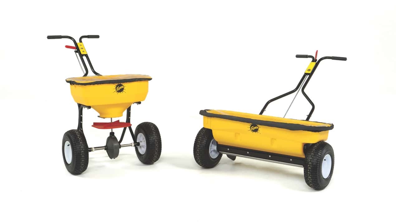 Walk-Behind Broadcast & Drop Spreaders | FISHER®