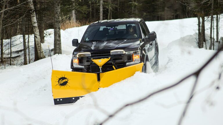 EZ-V® V-Plow | Half-Ton Truck Snow Plow | FISHER®