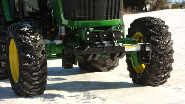Tractor Plows | FISHER® V-Plows & Straight Blades