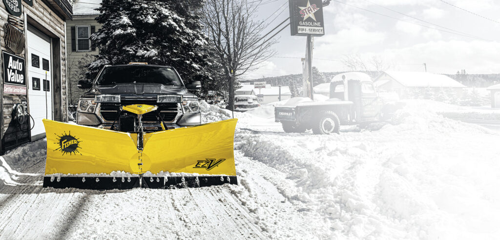 EZ-V® V-Plow | Half-Ton Truck Snow Plow | FISHER®