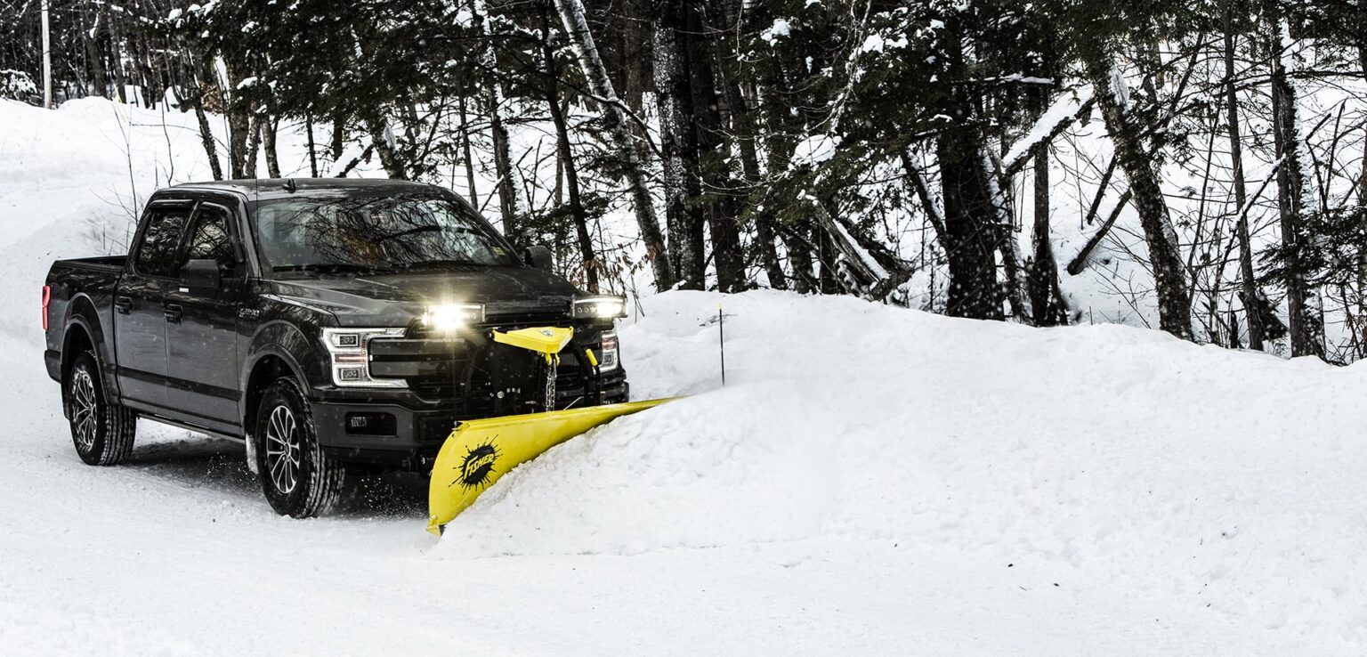 SD Series Straight Blade Snow Plow | Light-Duty Plow | FISHER®