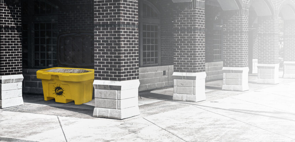 All-Weather Storage Containers | Poly Salt Boxes | FISHER®