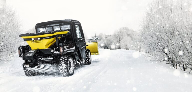 POLY-CASTER™ UTV Hopper Spreader | FISHER®