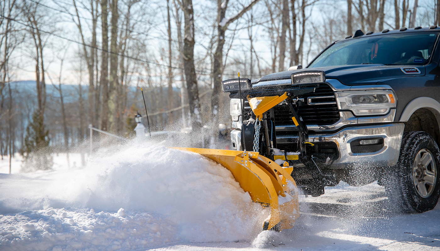 XRS™ Winged Snow Plow for Skid-Steers | FISHER®