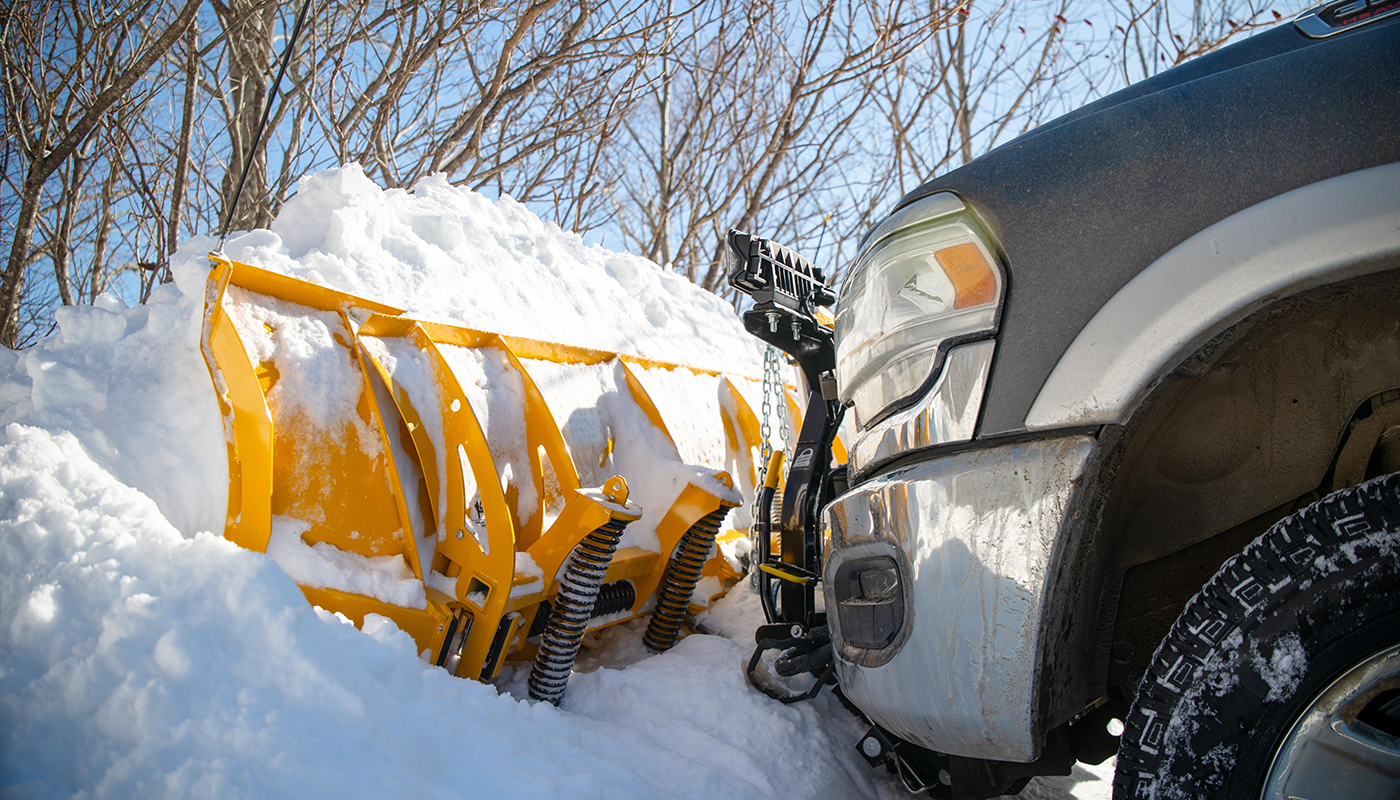 XRS™ Winged Snow Plow for Skid-Steers | FISHER®